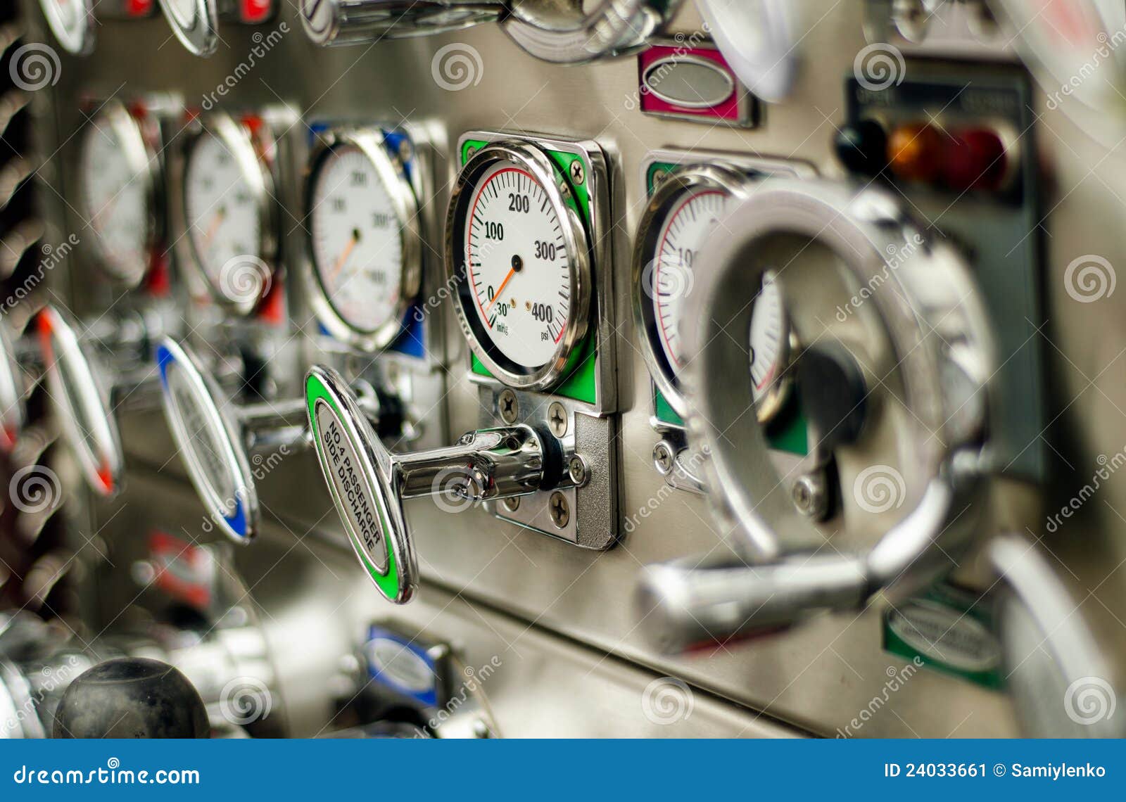 Fire Pump Test Meter And Fire Pipe Royalty-Free Stock Image ...