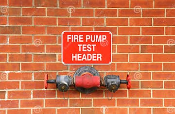 Fire pump test header stock image. Image of checking - 303089109