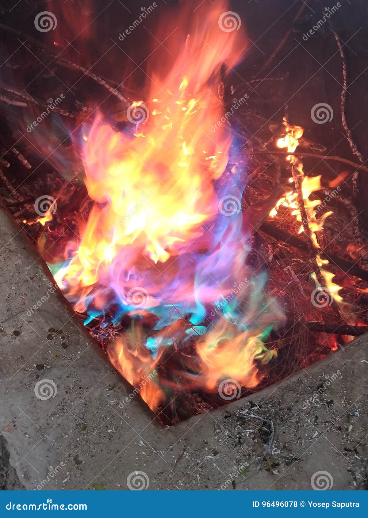 Fire Rainbow stock photo. Image of natural, color, real - 96496078