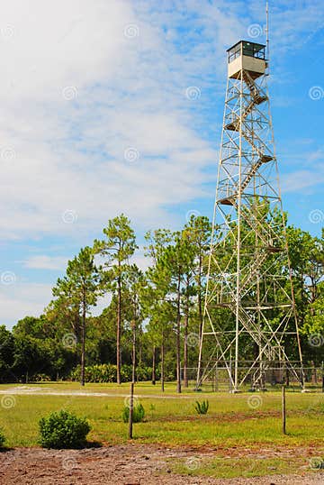 Fire ranger tower stock photo. Image of fireman, forest - 20077512