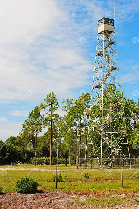 Fire ranger tower stock photo. Image of fireman, forest - 20077512
