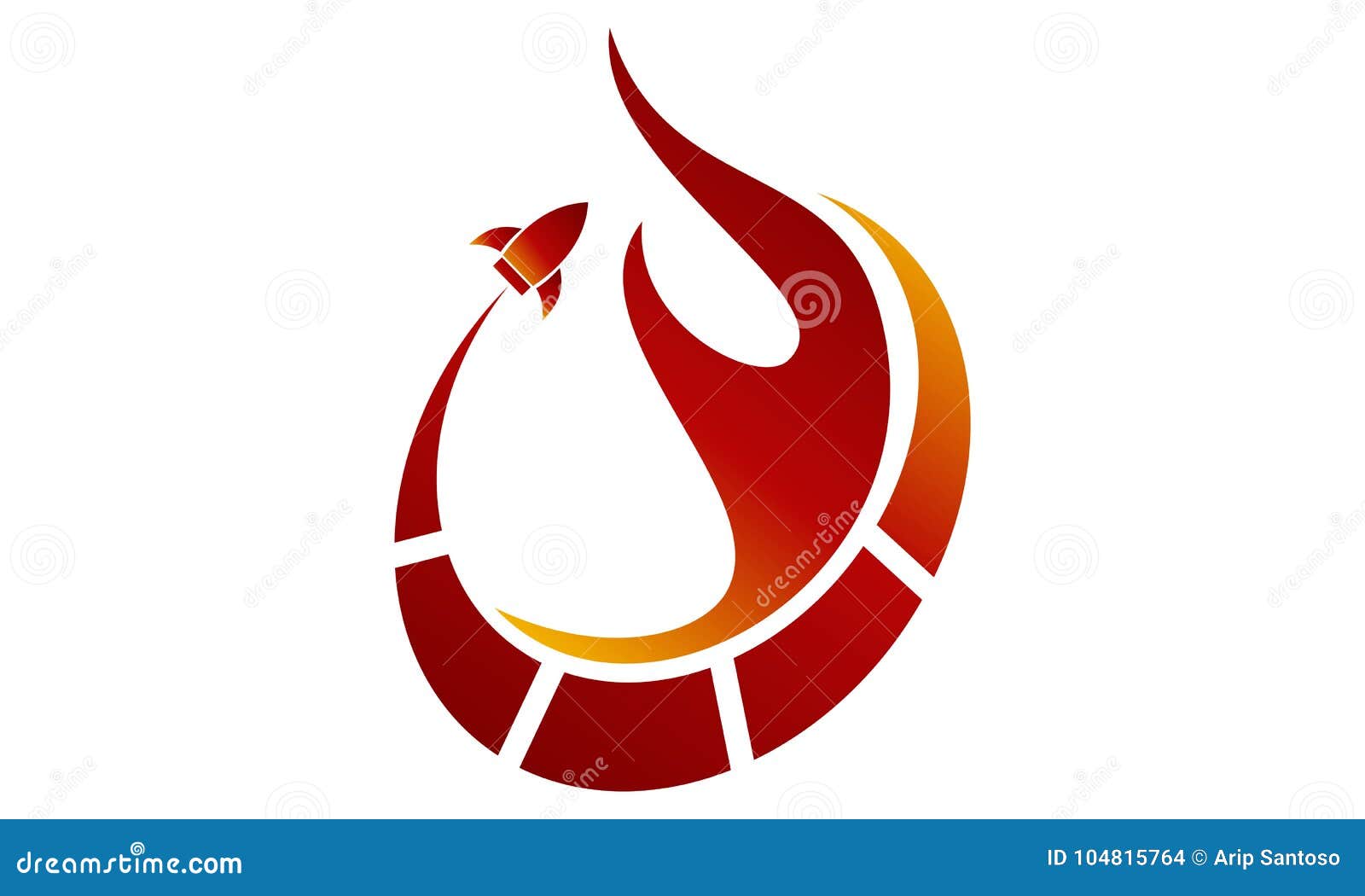 Fire Rapid Template stock vector. Illustration of racing - 104815764