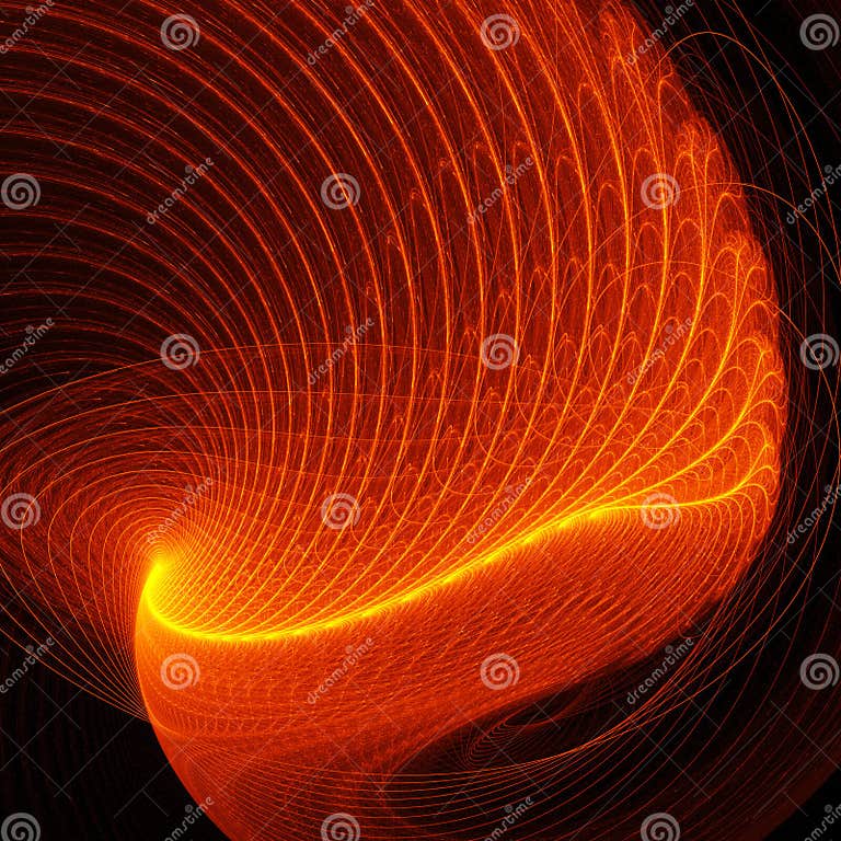 Fire rays stock illustration. Illustration of shine, fire - 2908200