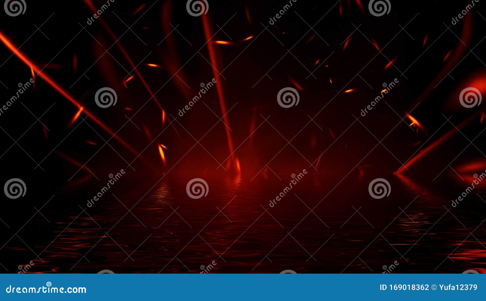 Fire Red Embers Particles Texture Overlays . Burn Effect on Isolated ...