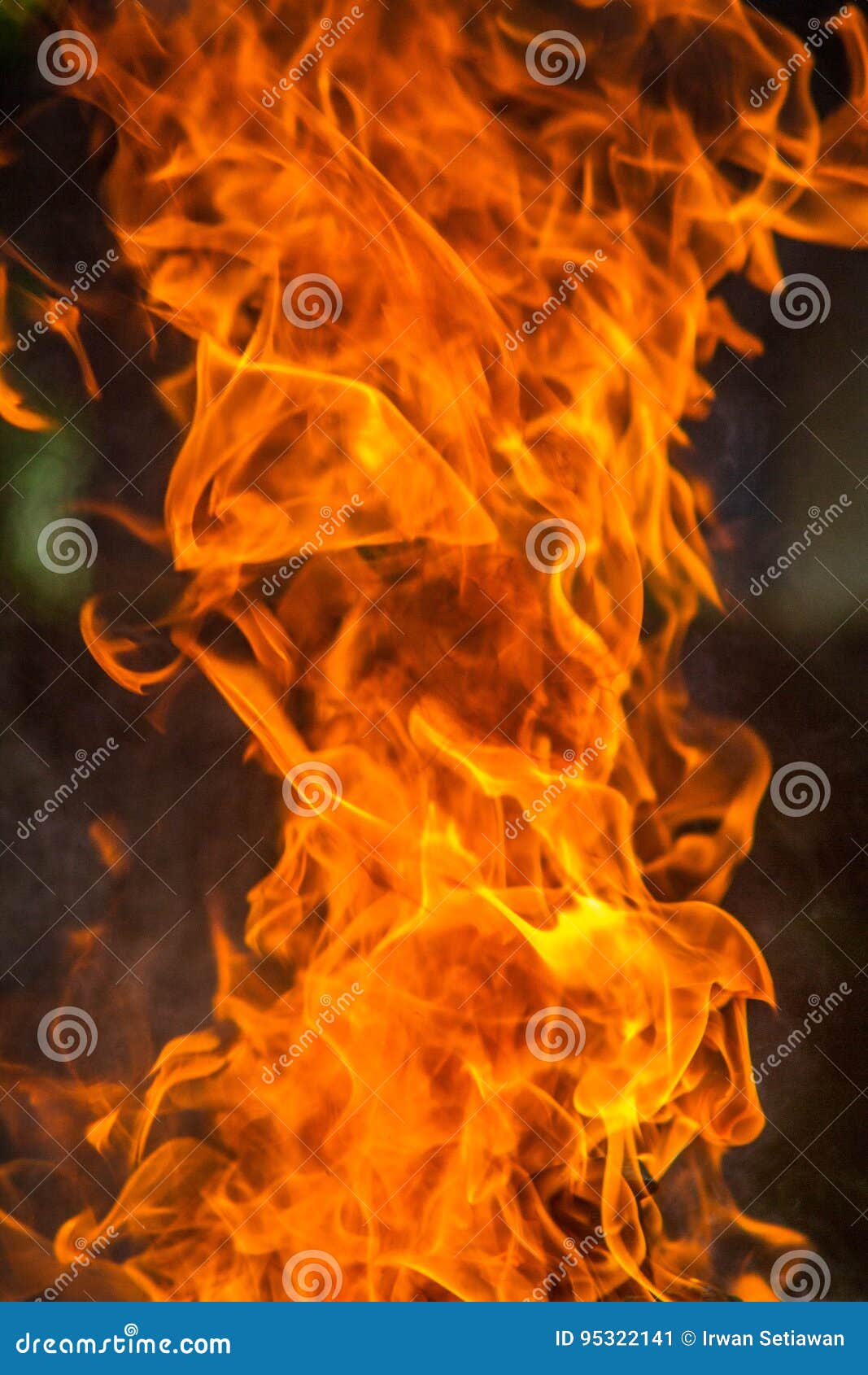 Fire stock image. Image of fire, travel, light, indonesia - 95322141