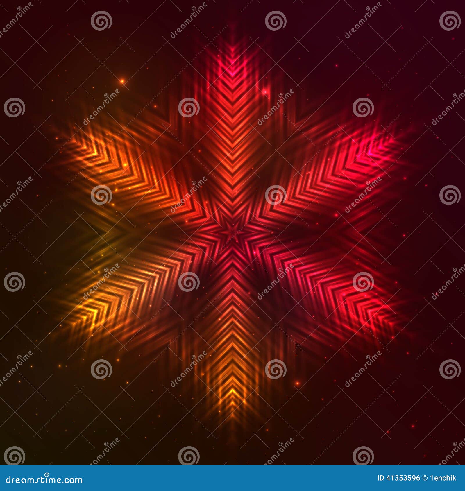 Fire red vector star stock vector. Illustration of christmas - 41353596