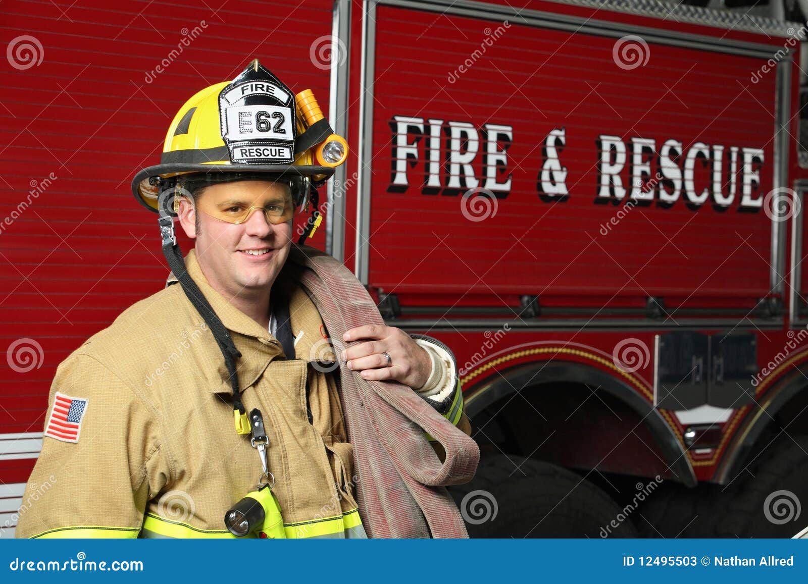 Fire Rescue stock image. Image of firehose, gear, responsibility - 12495503
