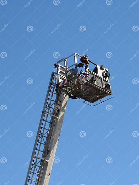 Fire rescue basket stock photo. Image of rescue, basket - 1053830