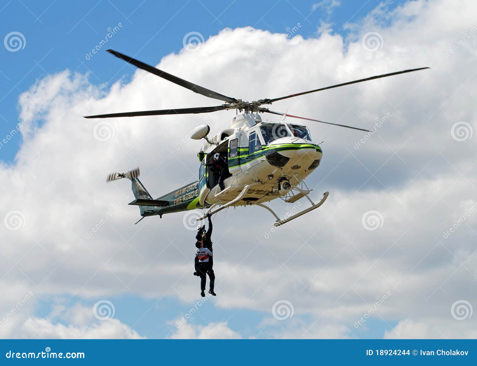 Miami Dade Fire Rescue Bell 412 Miami Dade's Aviation Program Fire