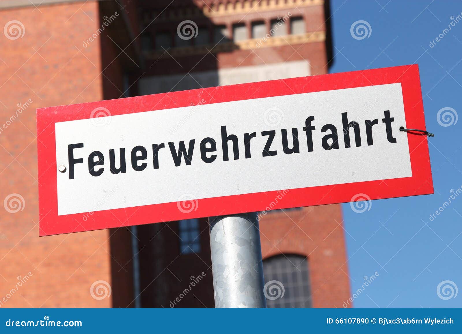 Fire rescue path stock photo. Image of fine, germany - 66107890