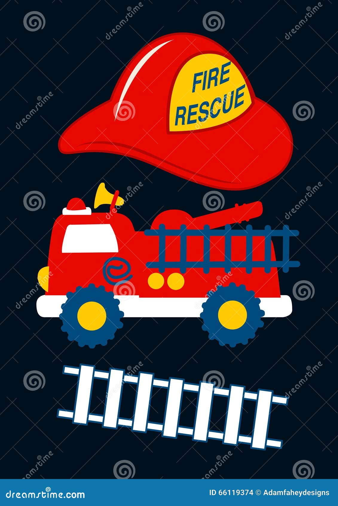 Firefighter Rescue Clipart