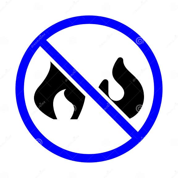 Fire Restriction Icon stock vector. Illustration of bangladesh - 250339479