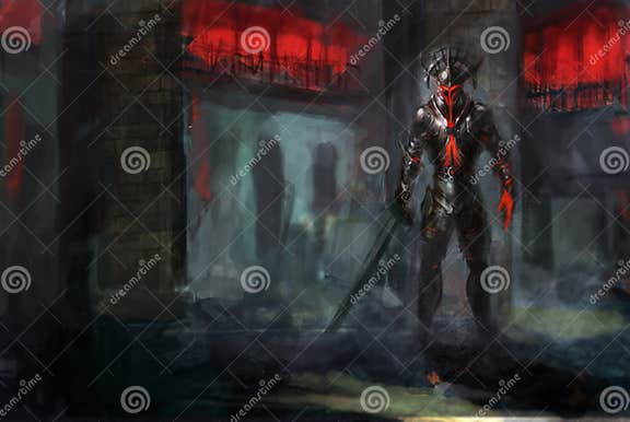 Fire revenant stock illustration. Illustration of melt - 23485180
