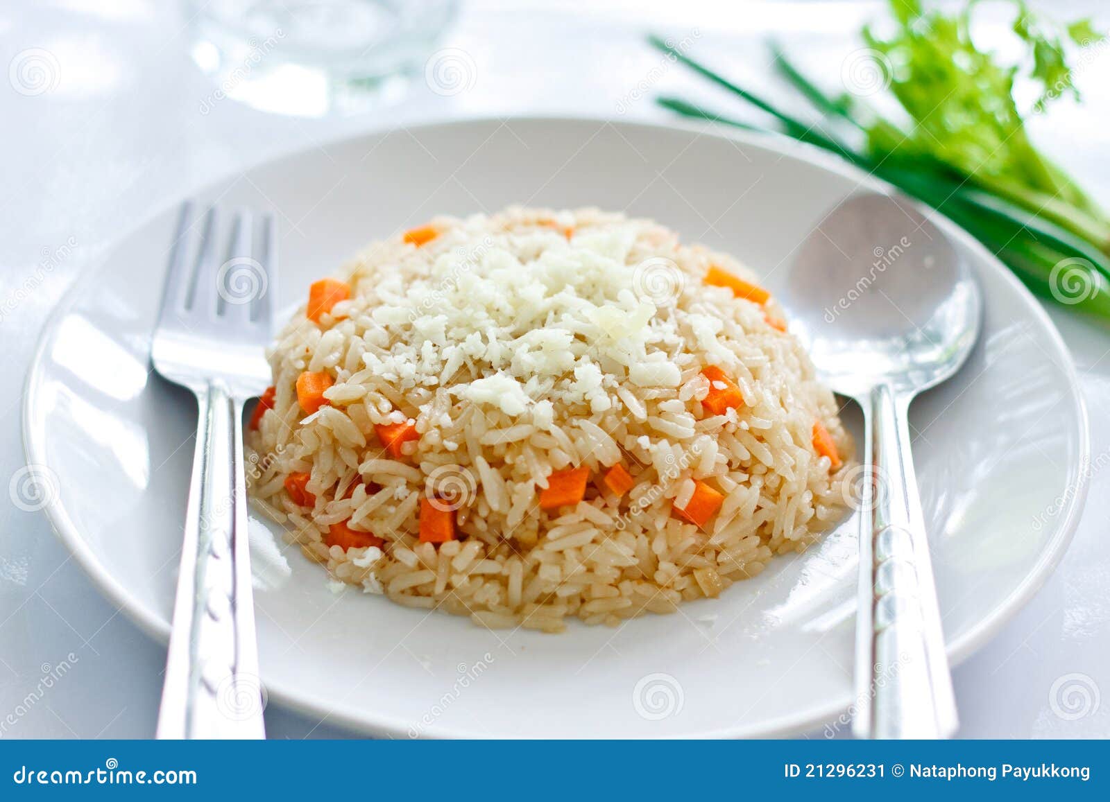 Fire rice with cheeses stock image. Image of healthy - 21296231