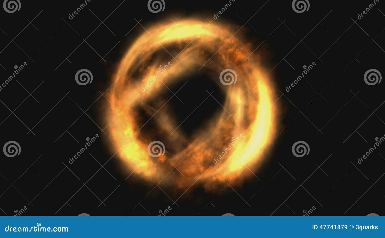 Fire Ring Animation stock video. Video of abstrakt, fire - 47741879