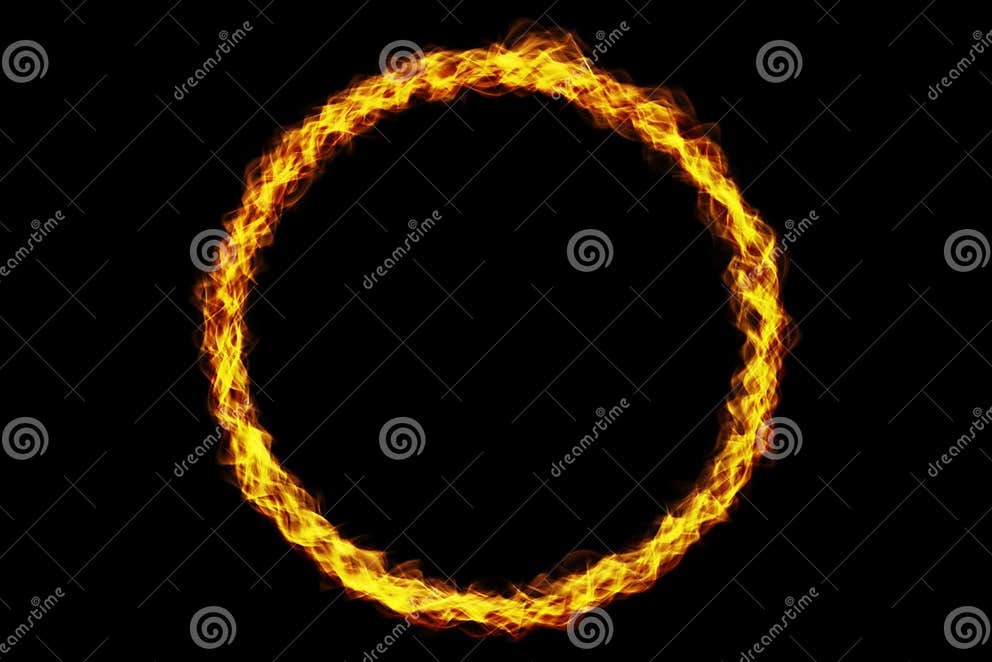 Fire Ring Background stock image. Image of wallpaper - 61946061