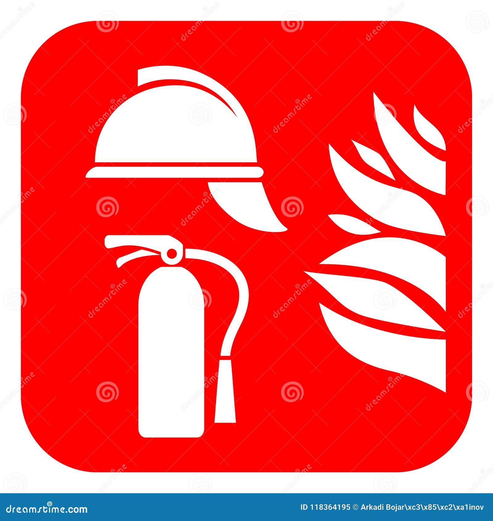 Fire Safety Sign Vector