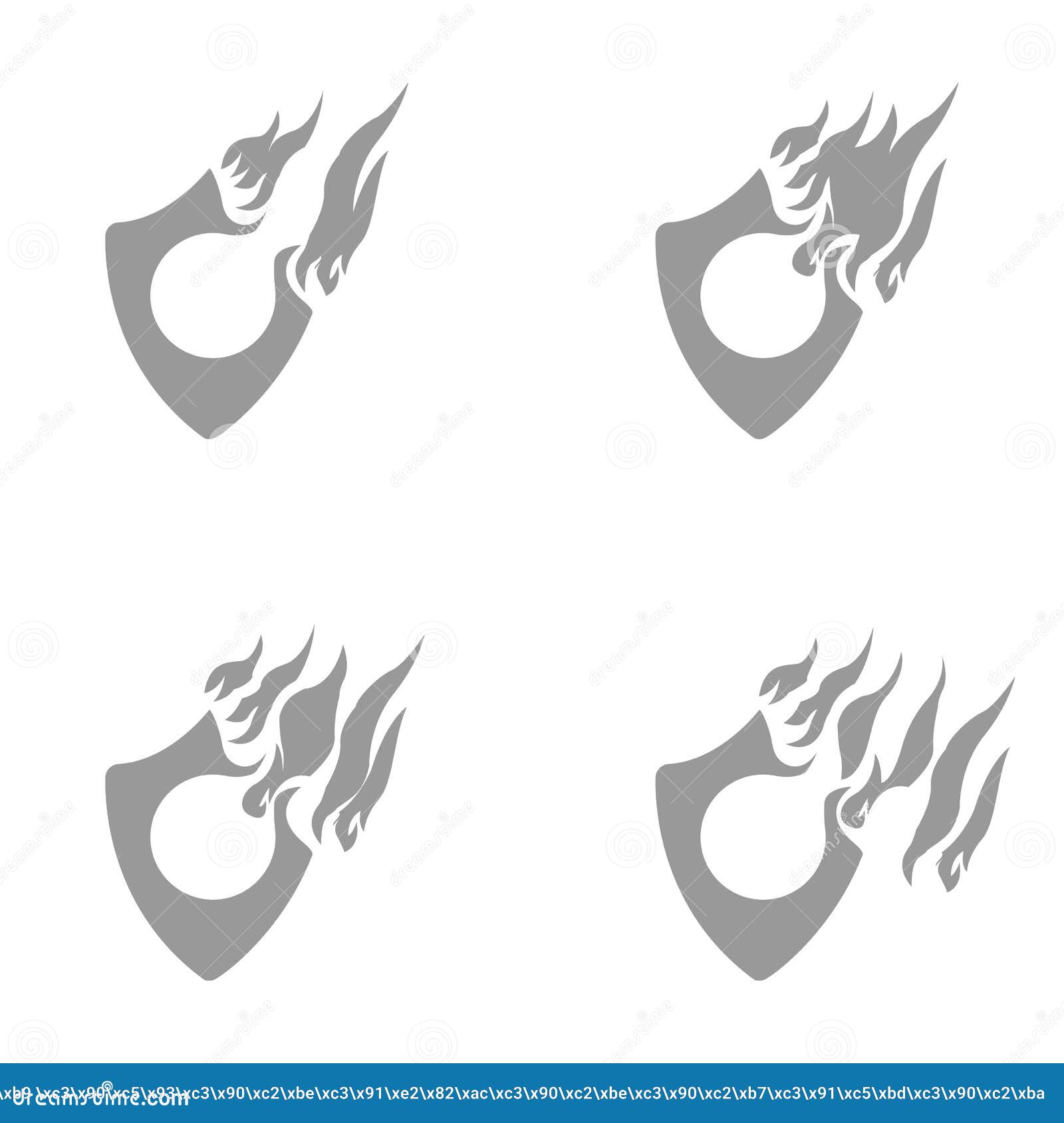 Fire Safety Emblem, Vector Illustration Stock Vector - Illustration of ...