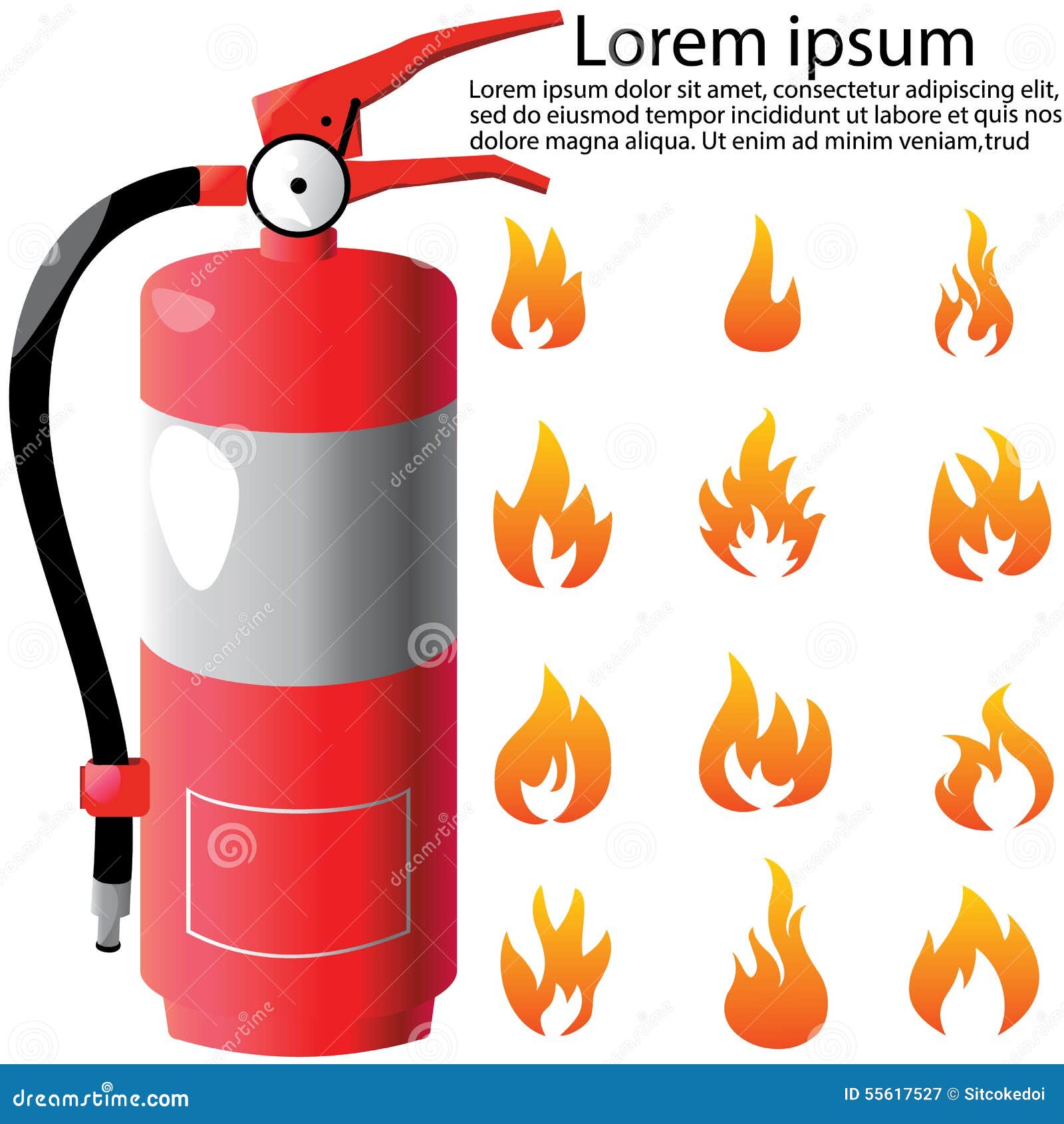 Fire Safety Illustrations