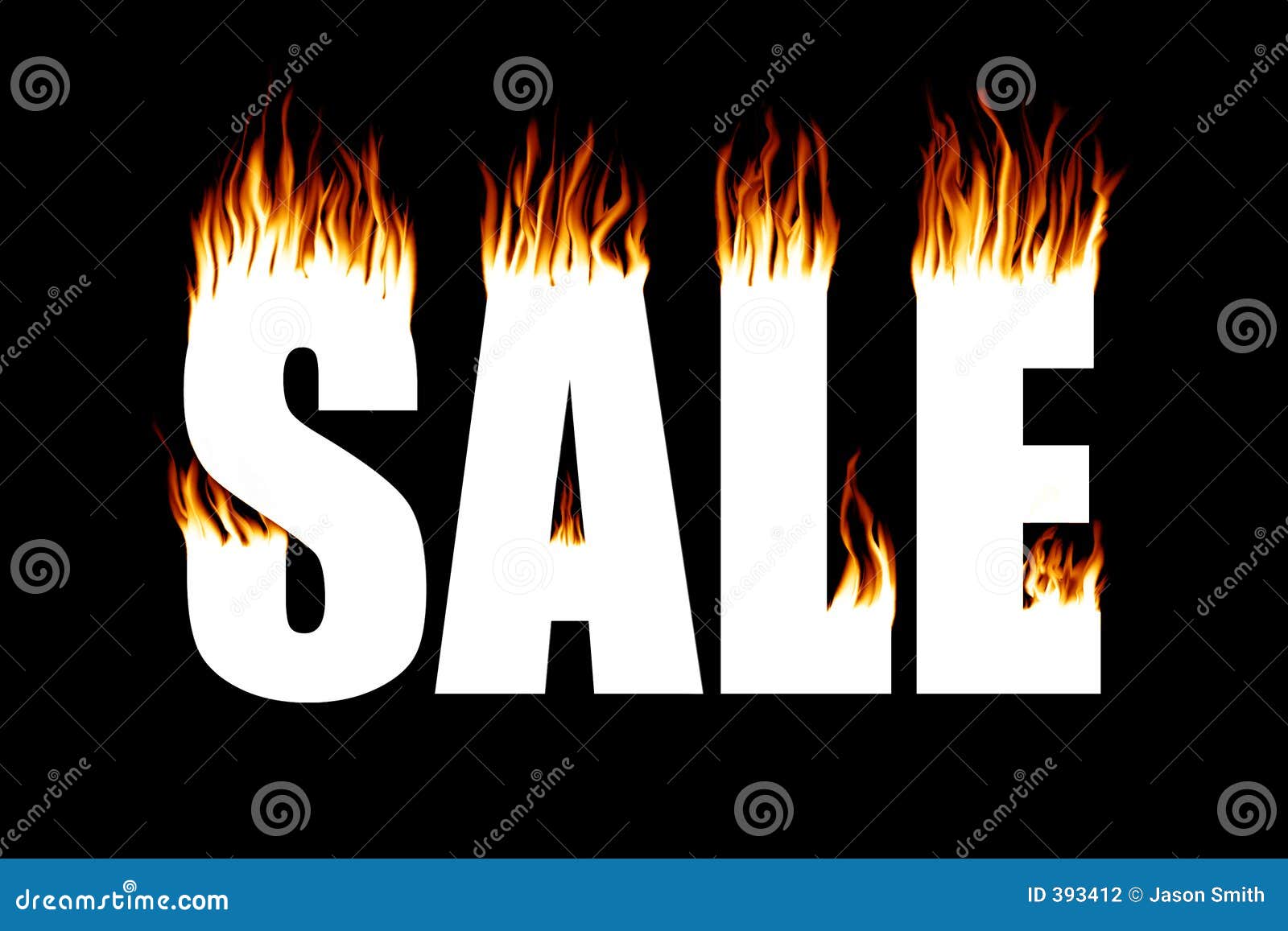 Fire Sale stock illustration. Illustration of auction, spend - 393412