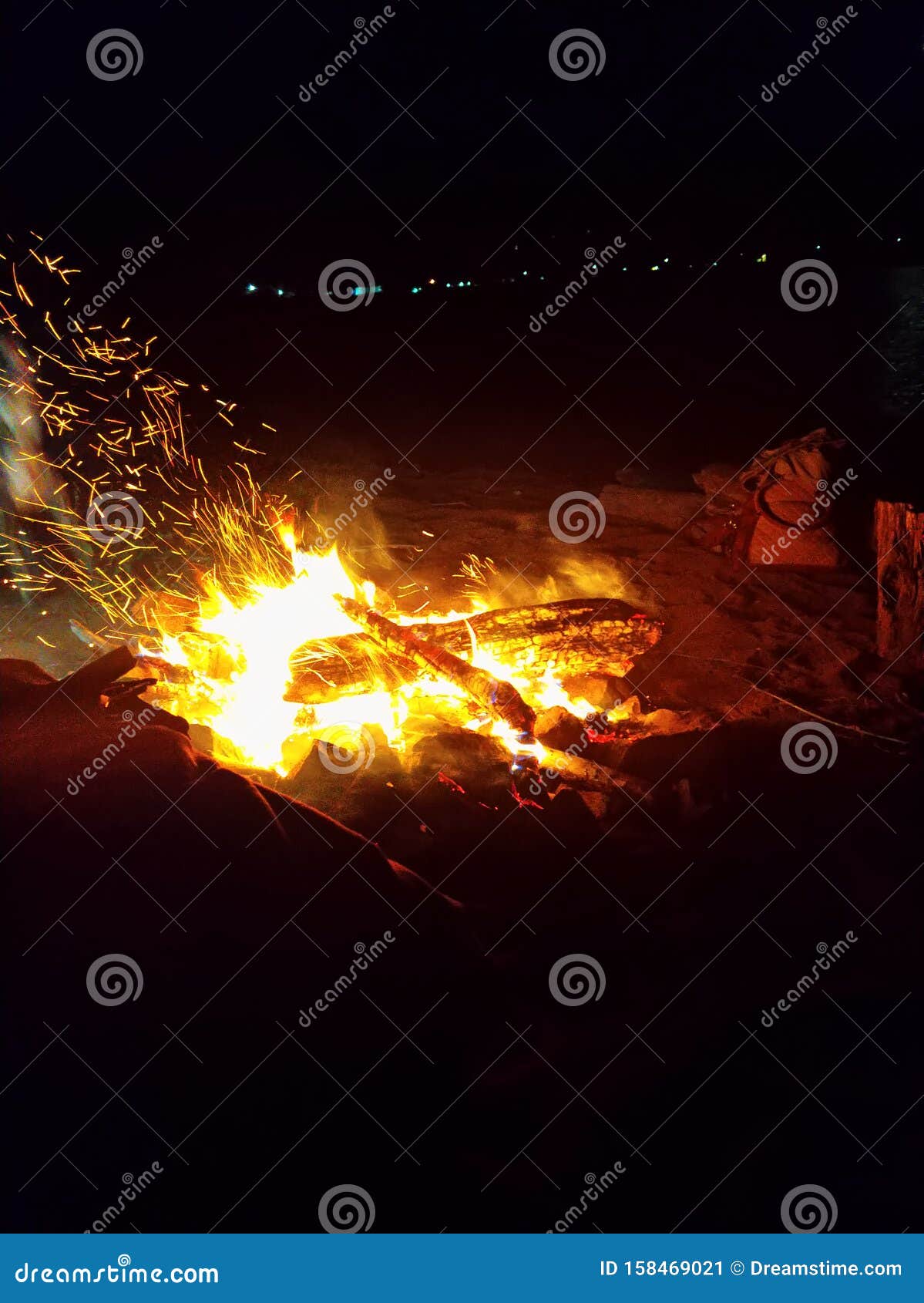 Fire sand sand stock image. Image of cape, river, beach - 158469021