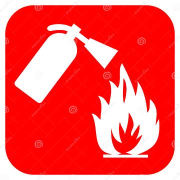 Fire security logo stock vector. Illustration of pictogram - 18662972