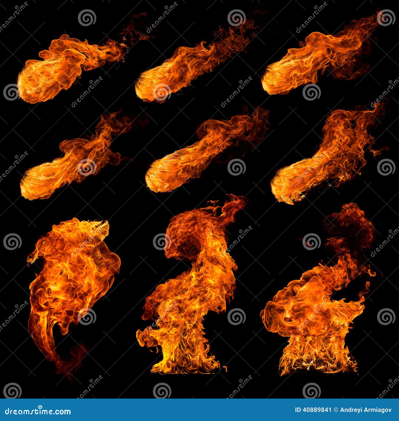 Explosion - Fire Mushroom. Mushroom Cloud Fireball From An Explosion ...