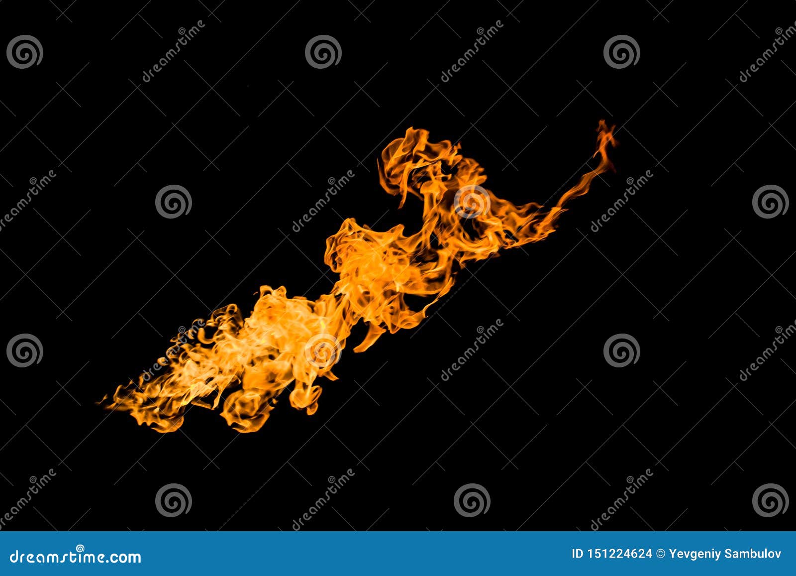 Fire In The Shape Of A Figure With A Face. Fire Patterns. Fire Flames ...
