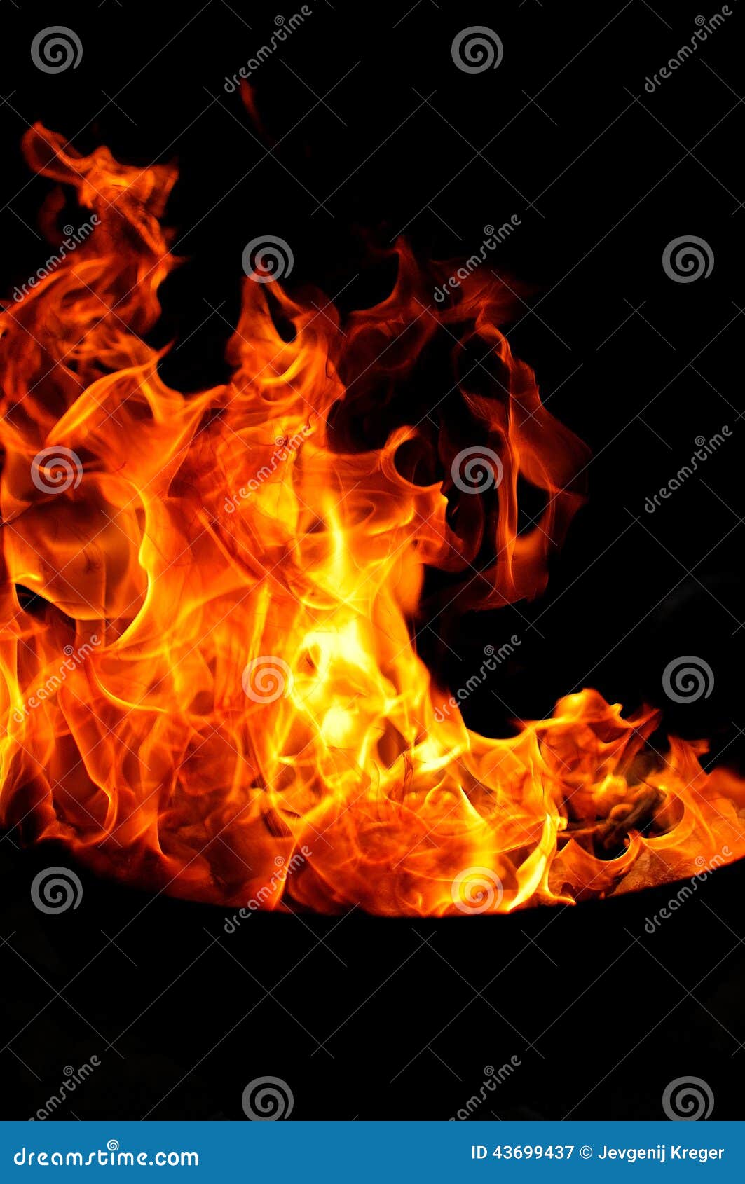Fire shapes stock image. Image of heat, flammable, element - 43699437