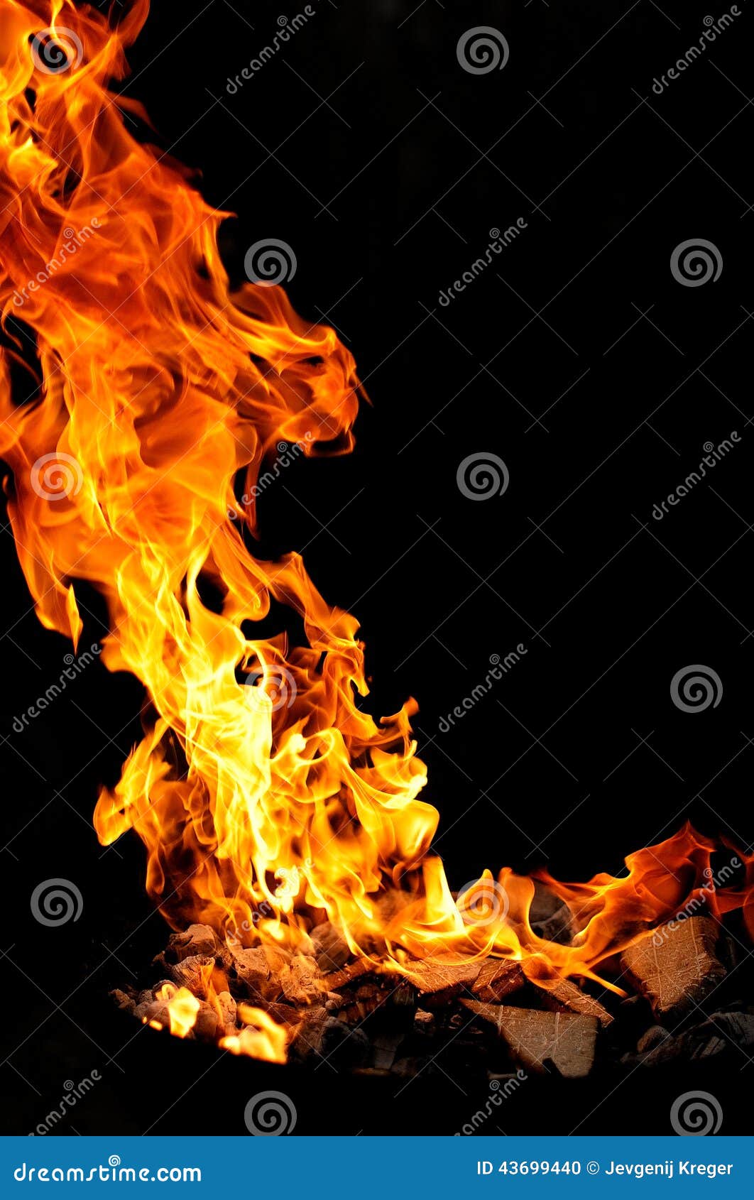 Fire shapes stock photo. Image of campfire, closeup, burn - 43699440
