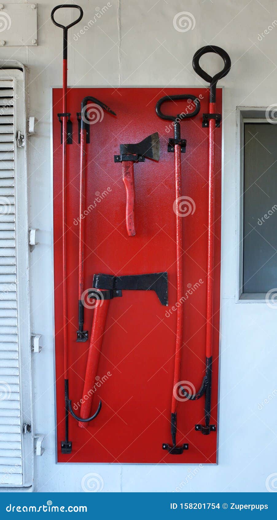 Fire shield with axes stock photo. Image of hardware - 158201754