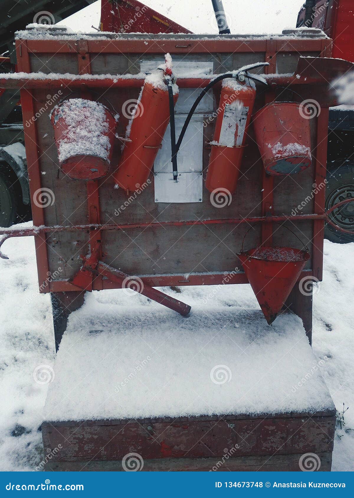 Fire shield stock photo. Image of board, tool, extinguish - 134673748