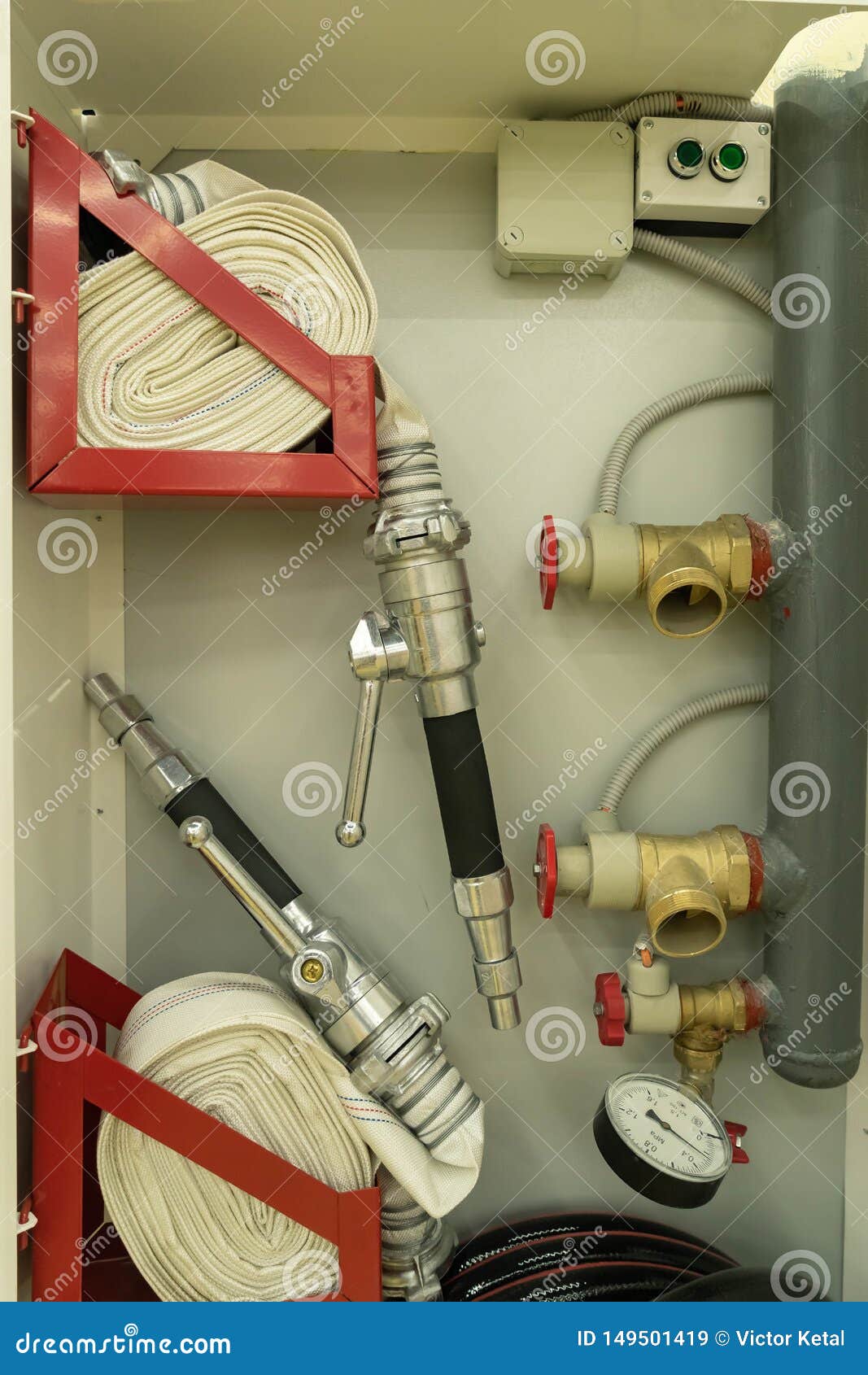 Fire Shield. Fire Hoses, Fire Hydrants, Fire Hoses Stock Image - Image ...