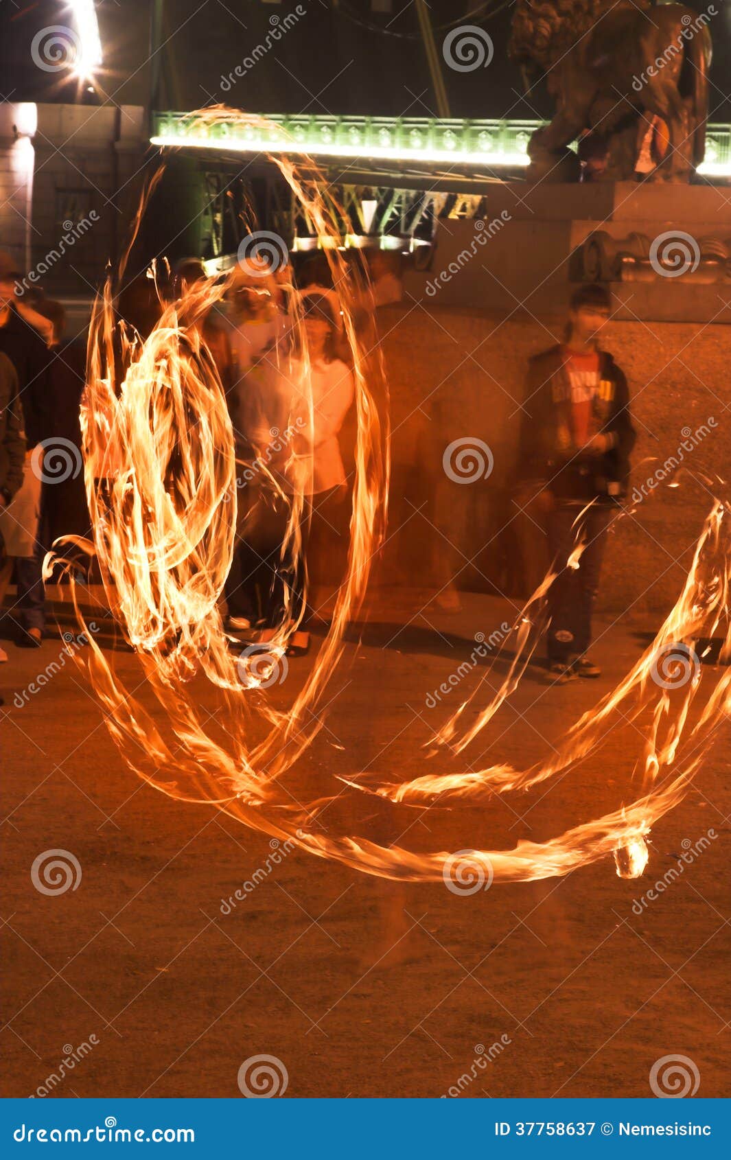 Fire show stock image. Image of europe, black, fire, bright - 37758637