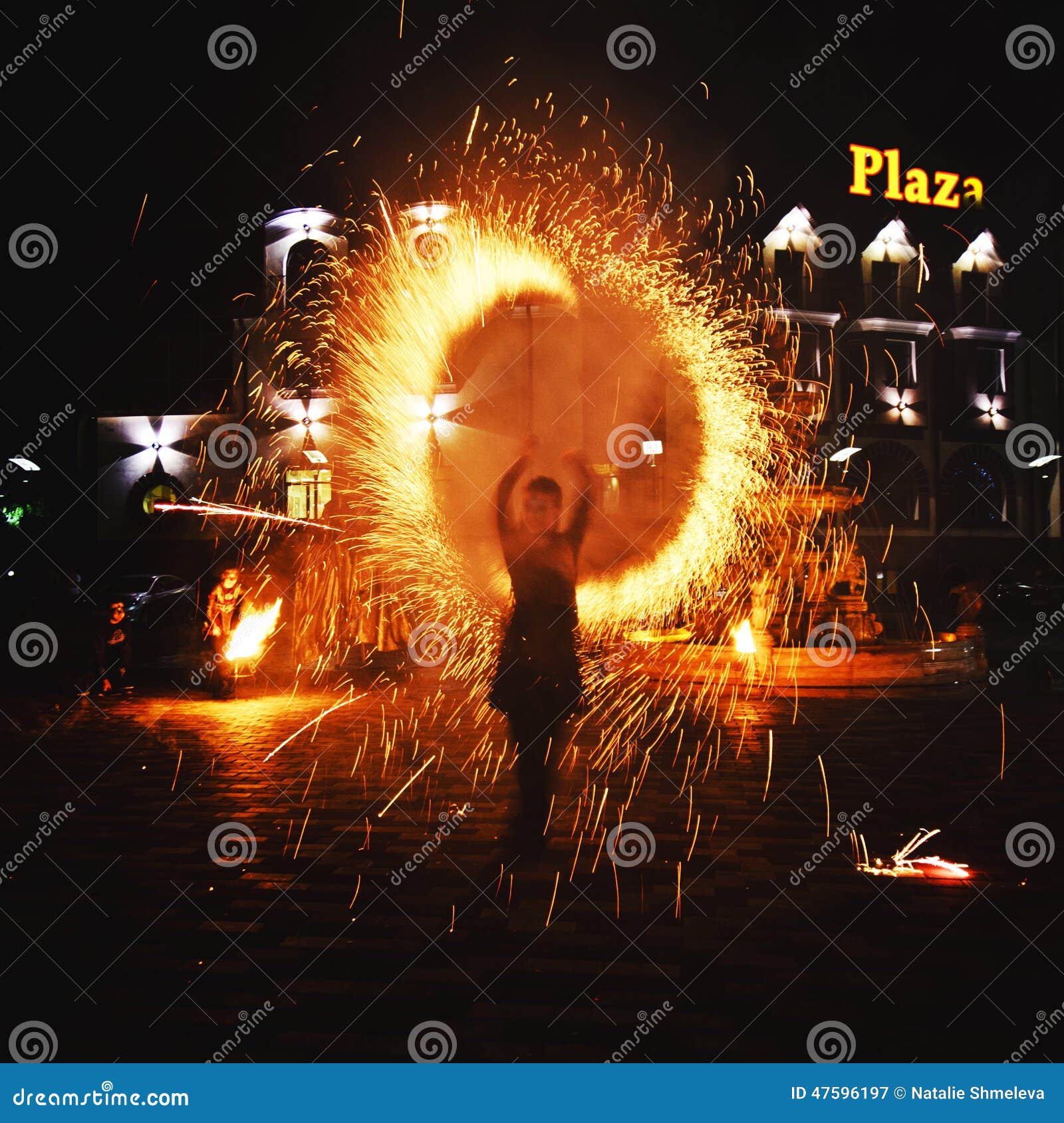 Fire show editorial photography. Image of play, presentation - 47596197