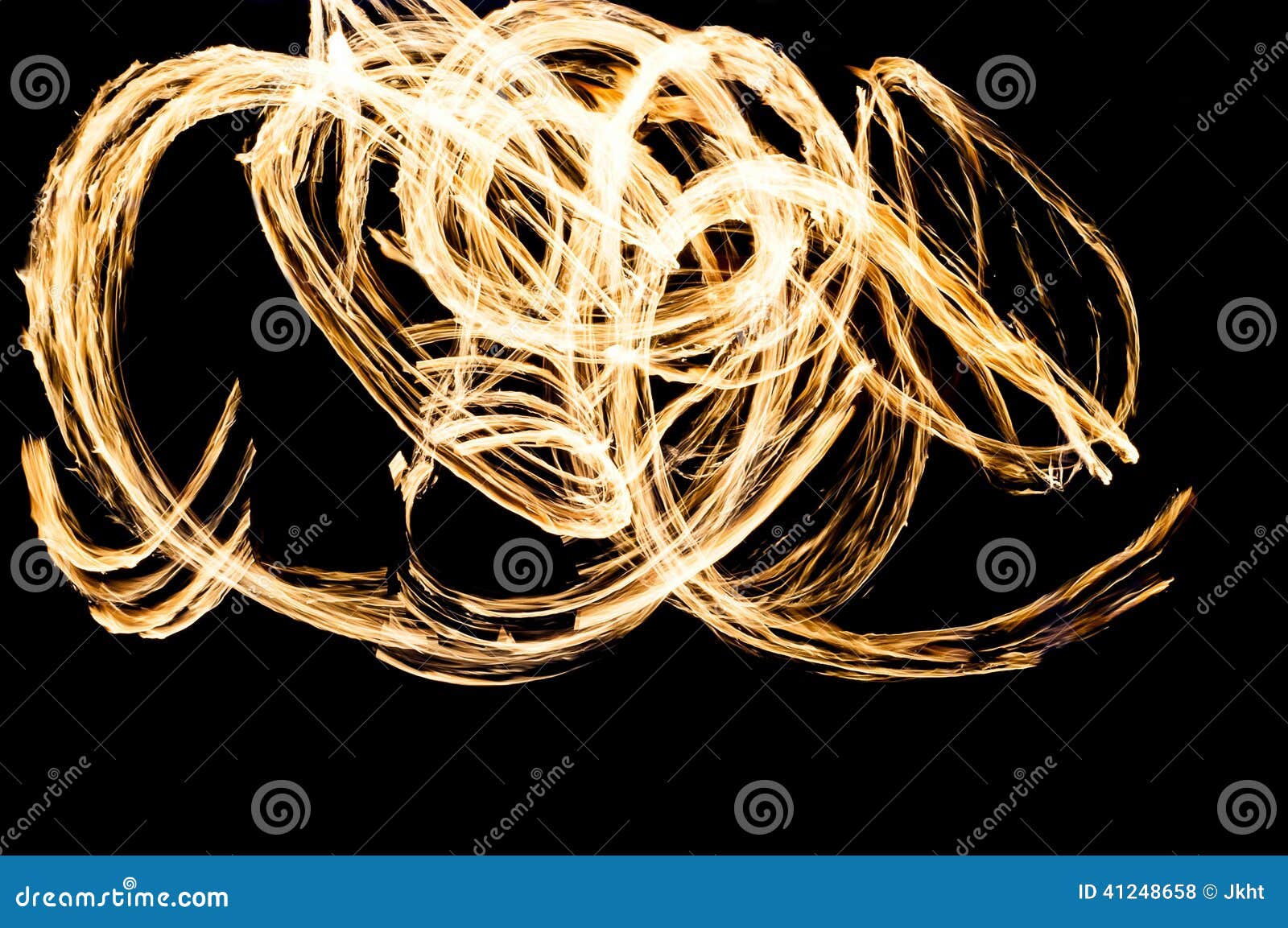Fire show stock photo. Image of flame, nice, lines, isolated - 41248658