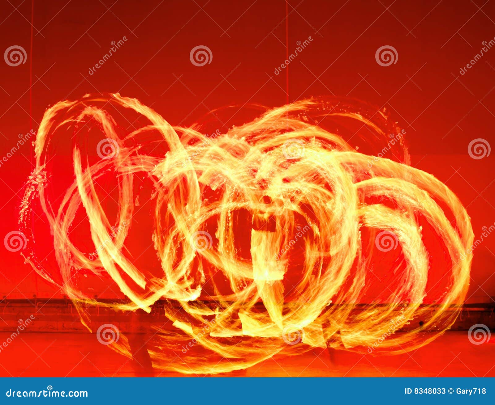 A Fire Show Performed on Stage Stock Image - Image of combustion ...