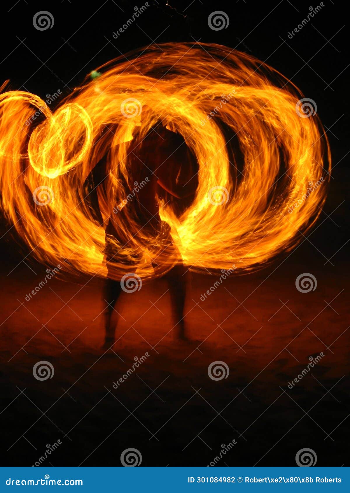 Fire show, Thailand stock photo. Image of thailand, fire - 301084982