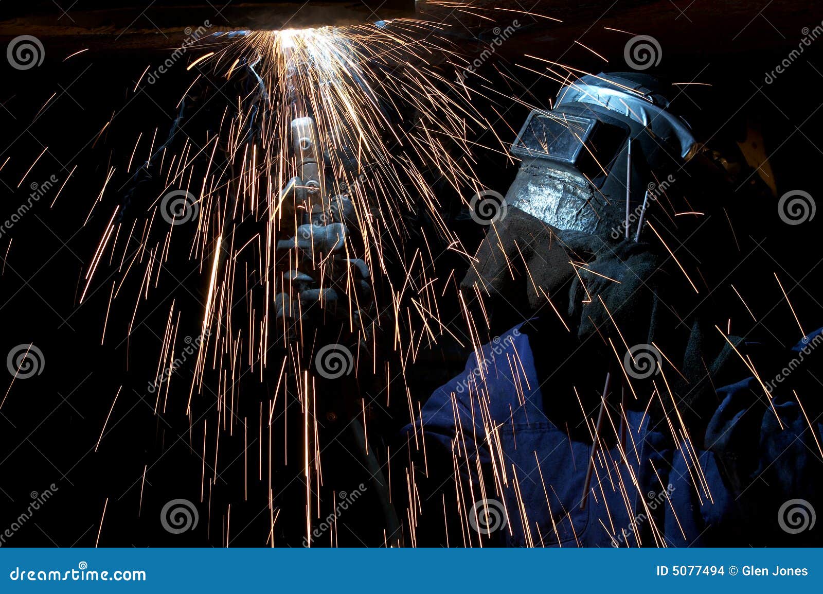 Fire shower stock photo. Image of labor, work, manufacturing - 5077494