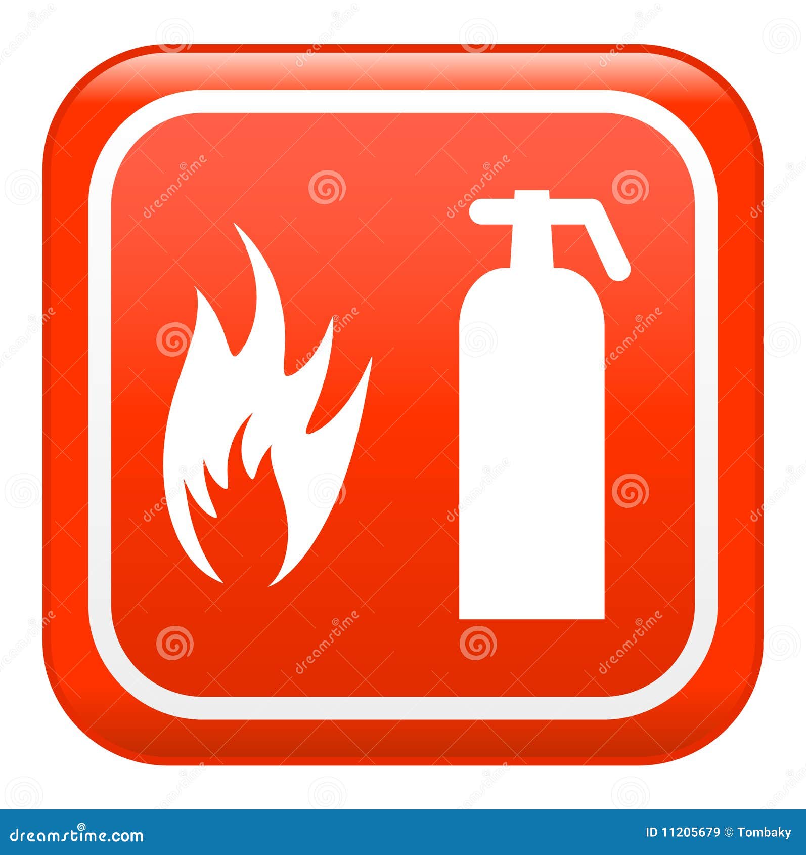 Fire sign , vector stock vector. Illustration of fire - 11205679