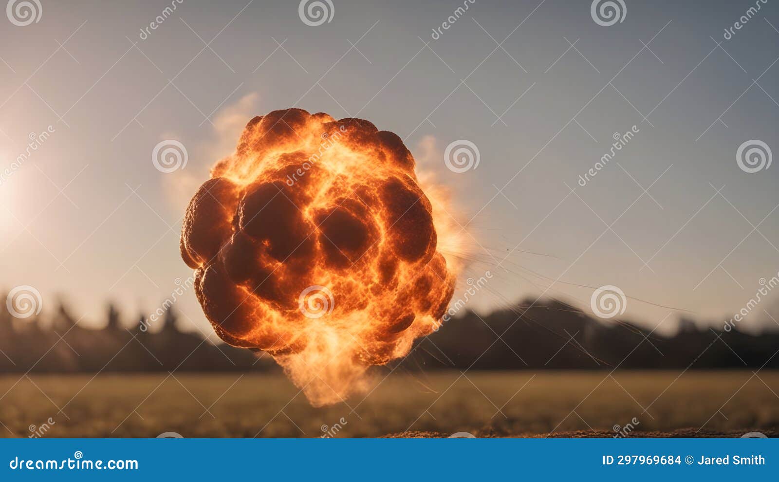 Fireball With Smoke And Flame, Plasma Or Ball Cartoon Vector ...