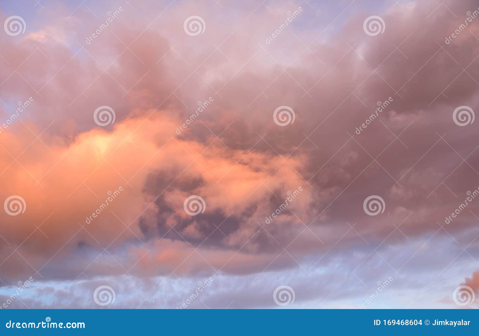 Fire in the Sky Cloud Formations Stock Photo - Image of color, clouds ...
