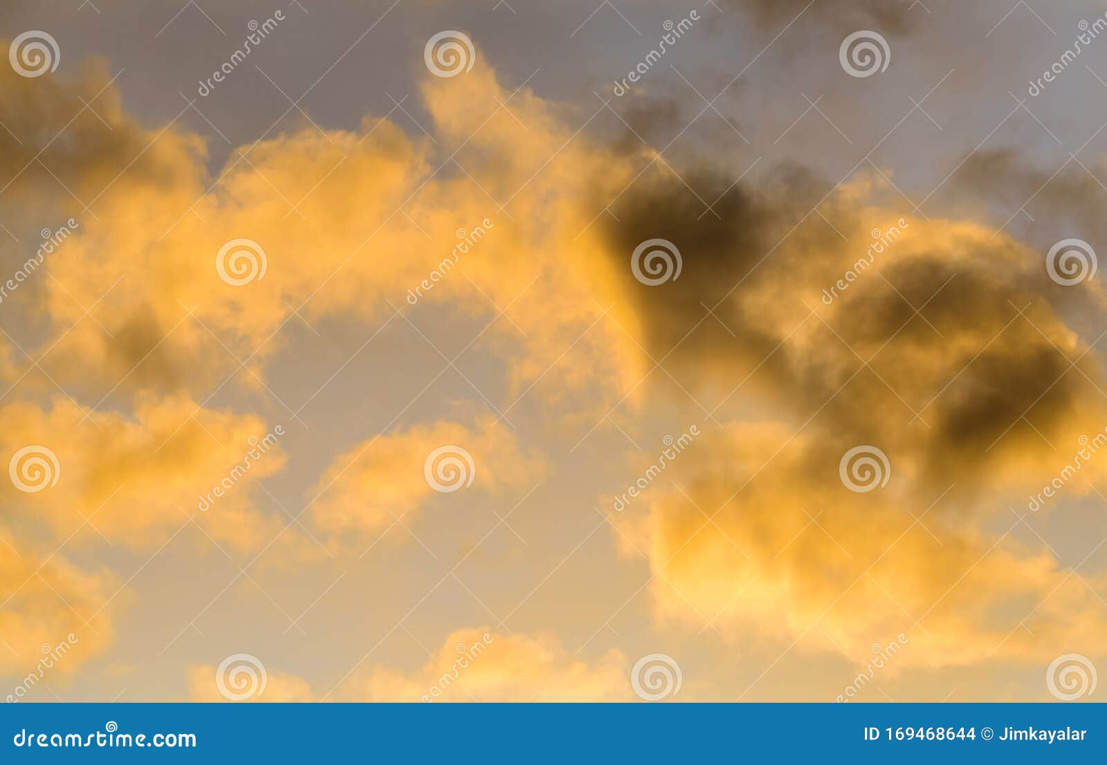 Fire in the Sky Cloud Formations Stock Photo - Image of date, season ...