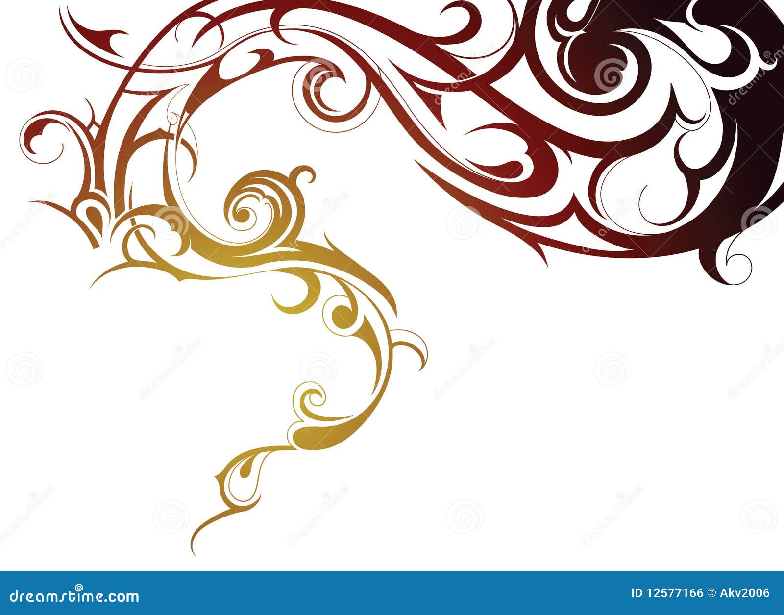 Fire smoke stock vector. Illustration of ornament, design - 12577166