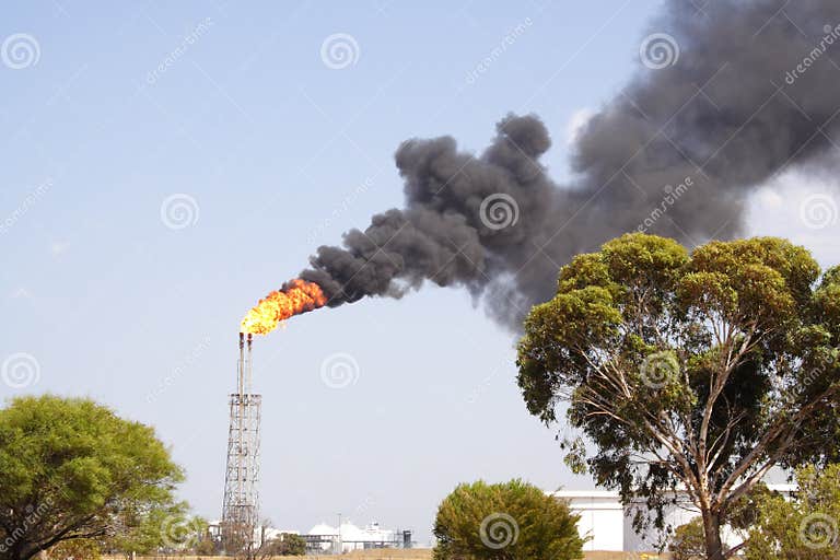Fire and smoke stock image. Image of heat, business, stack - 1935279