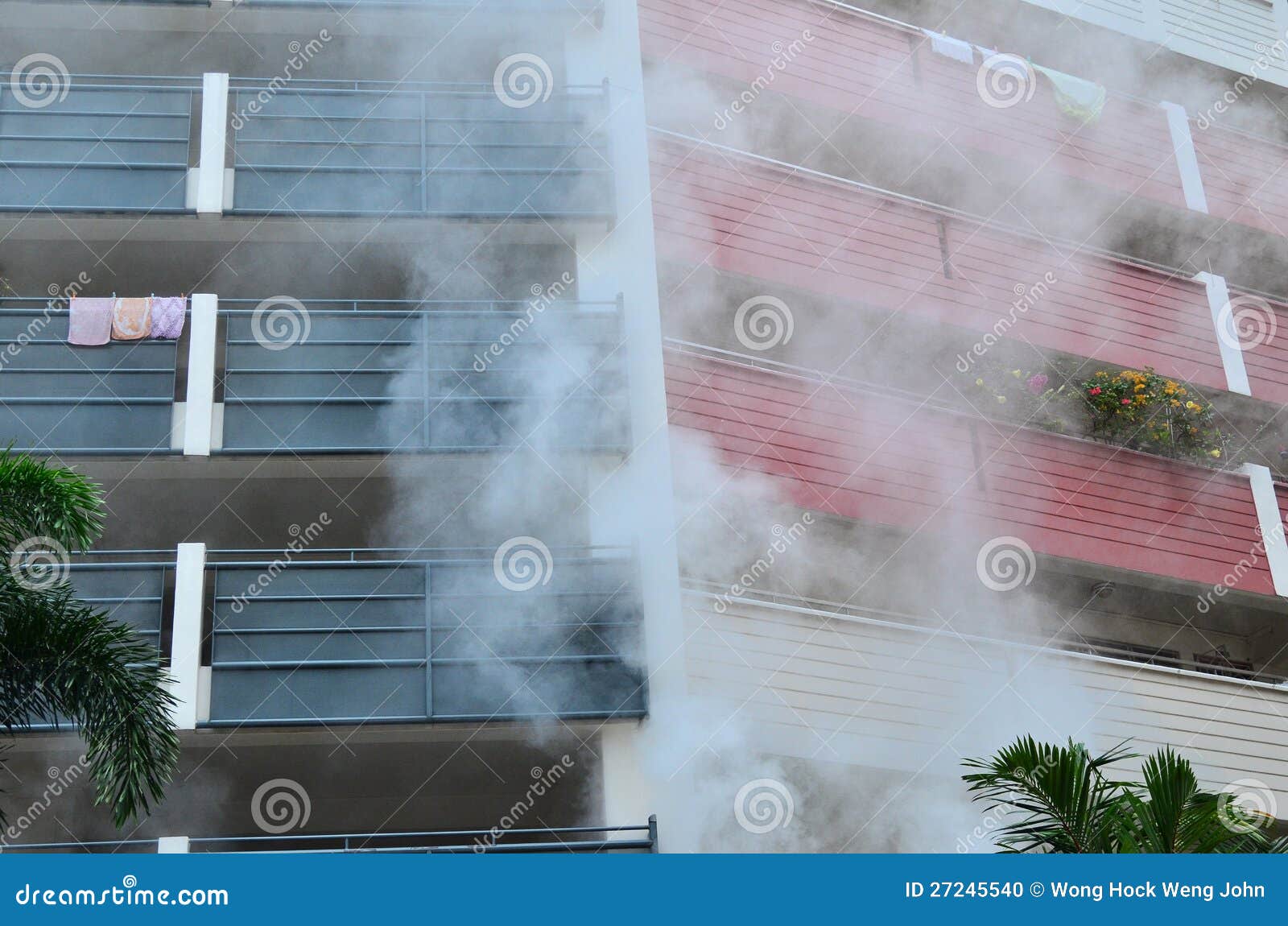 Fire and smoke stock photo. Image of fire, high, danger - 27245540