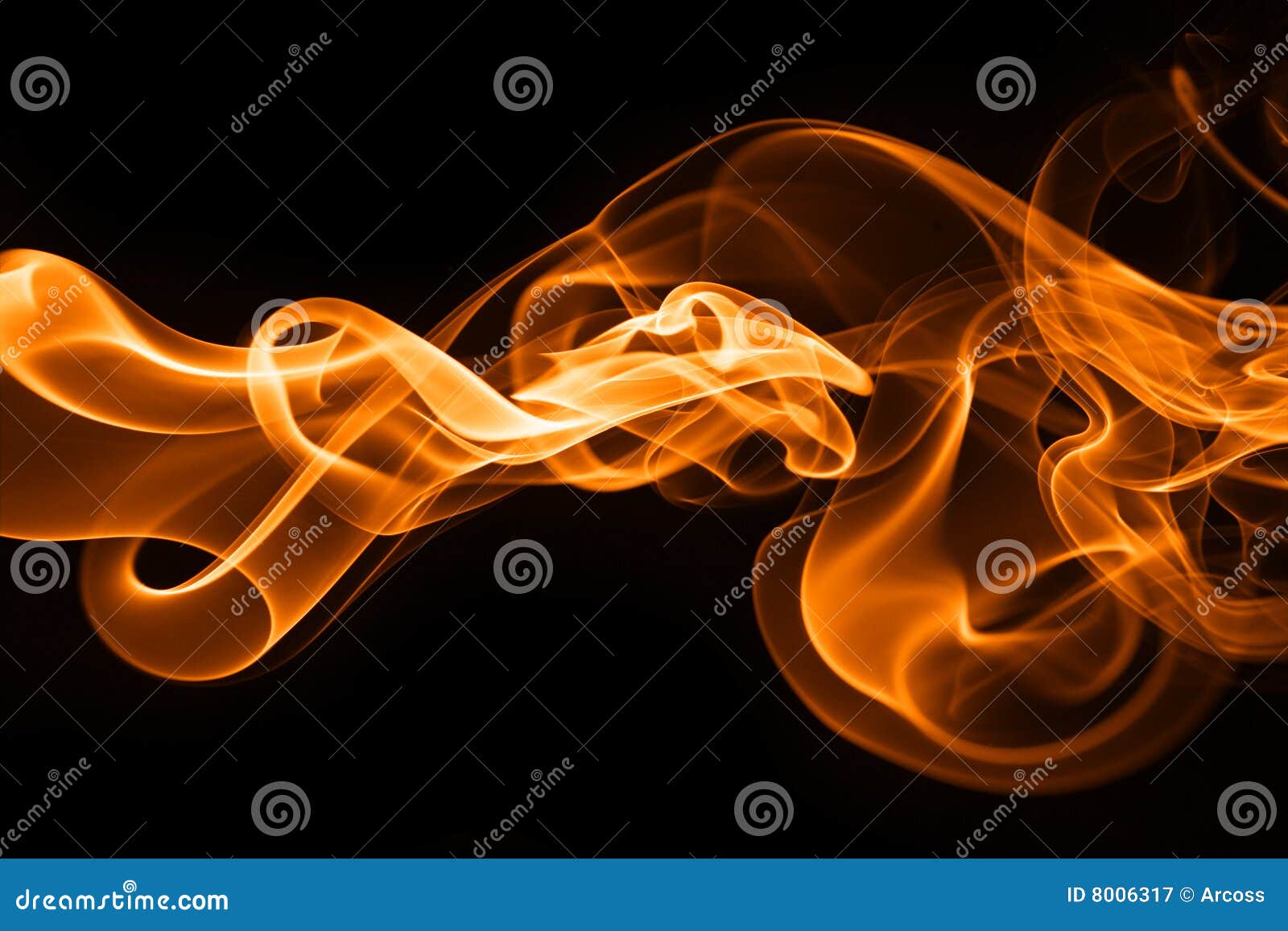 Fire smoke stock image. Image of design, magic, light - 8006317