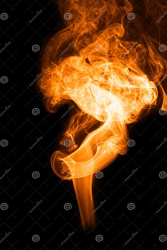 Fire smoke stock photo. Image of burn, shape, fire, detail - 8006374