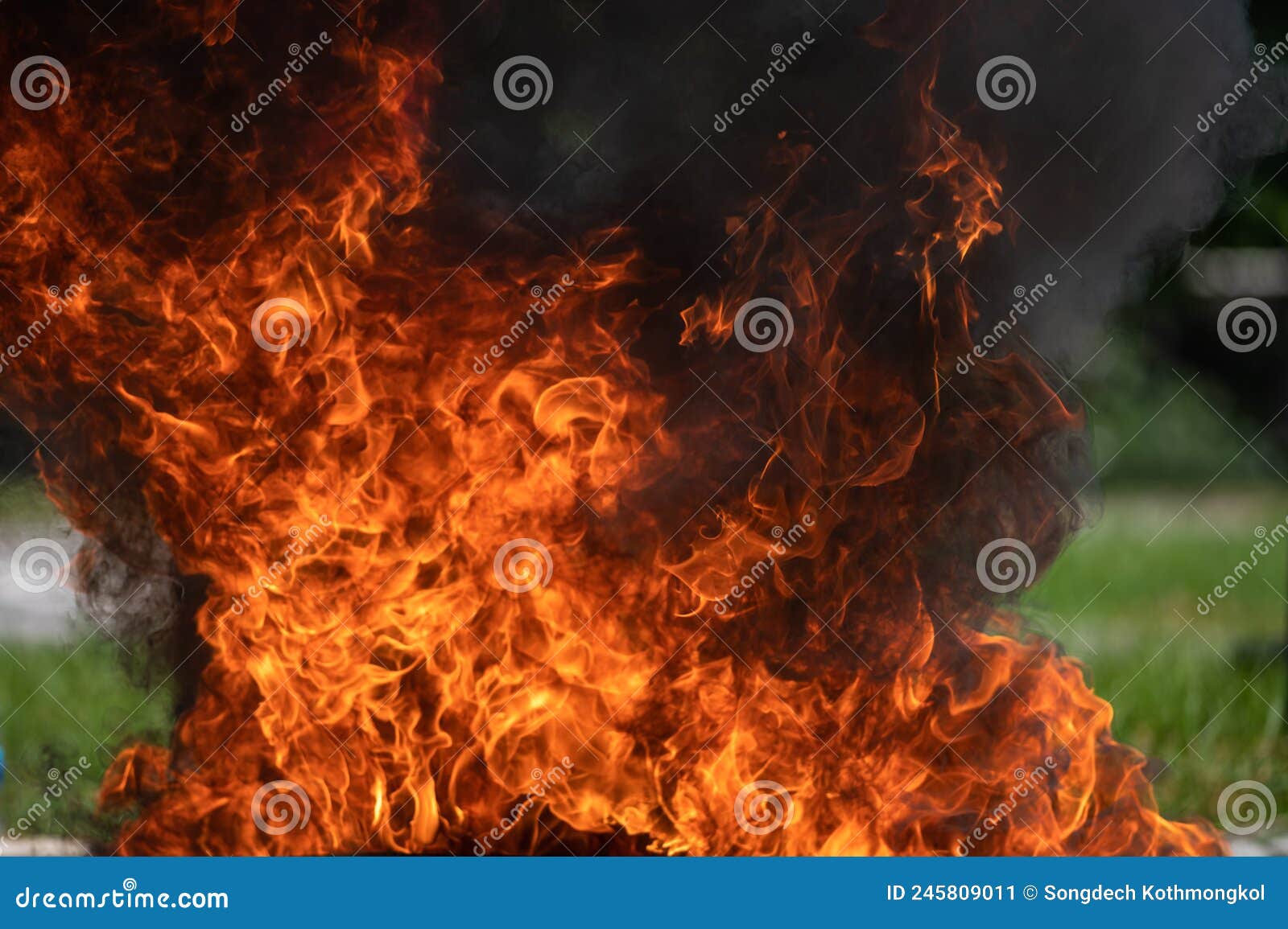 Fire and smoke background stock image. Image of smoky - 245809011