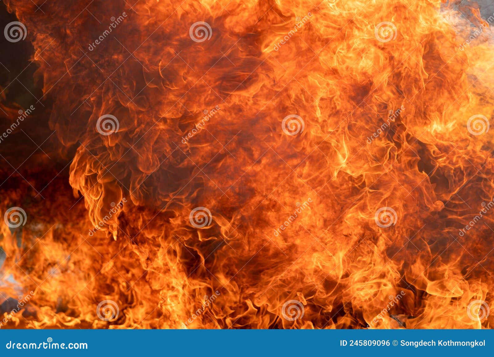Fire and smoke background stock photo. Image of heat - 245809096